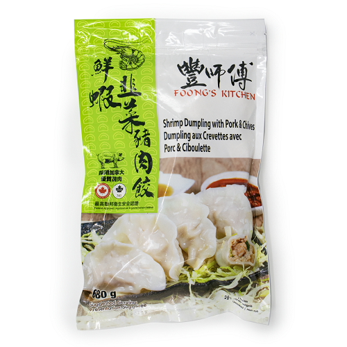 Frozen Shrimp Dumpling with Pork & Chives - TFI Foods Ltd.