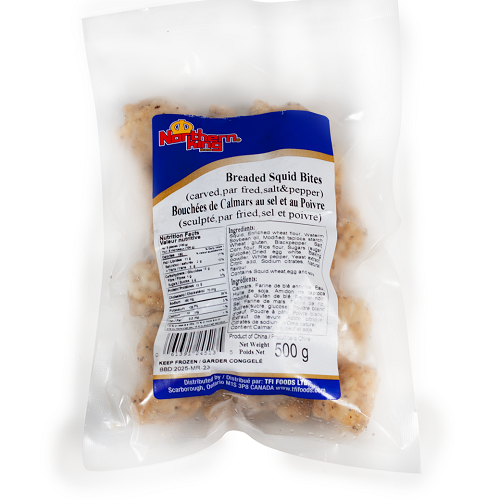 Squid Bites Breaded (Northern-King) - TFI Foods Ltd.